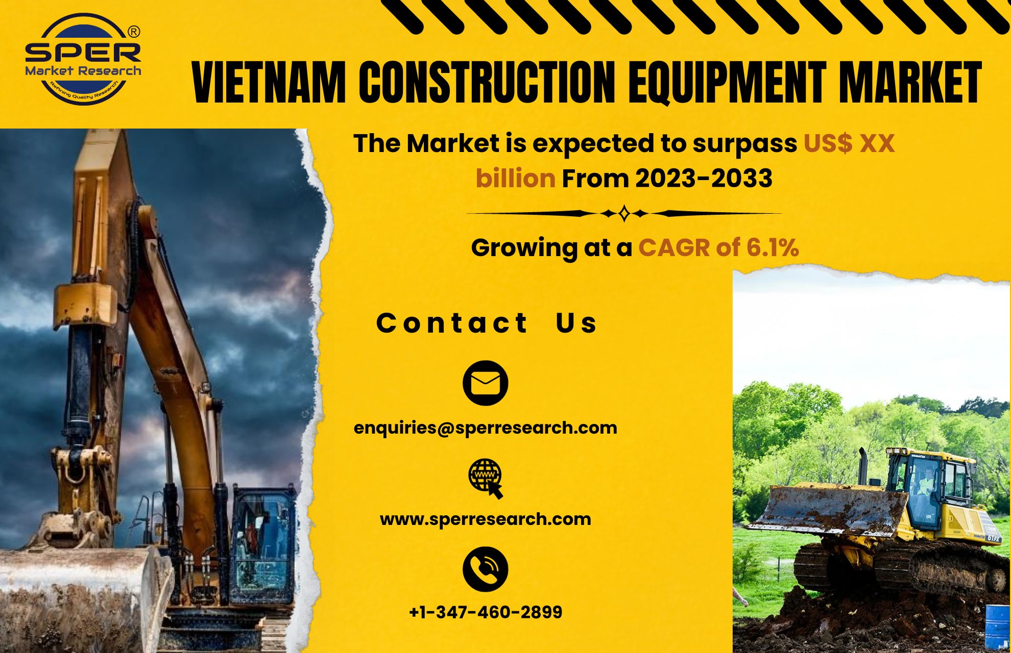 Vietnam Construction Equipment Market Growth and Trends 2023