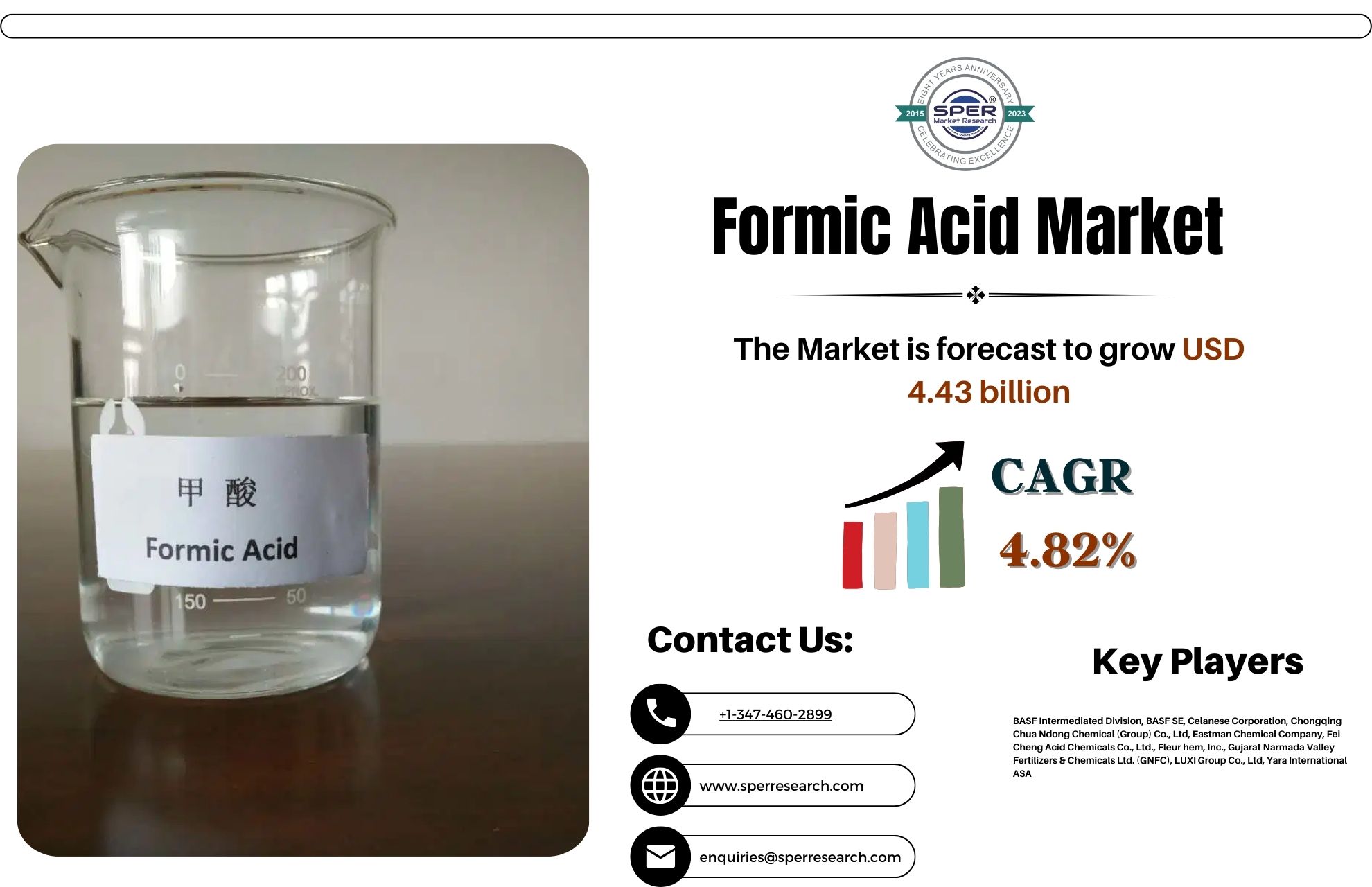 Formic Acid Market Share, Size, Growth, Demand