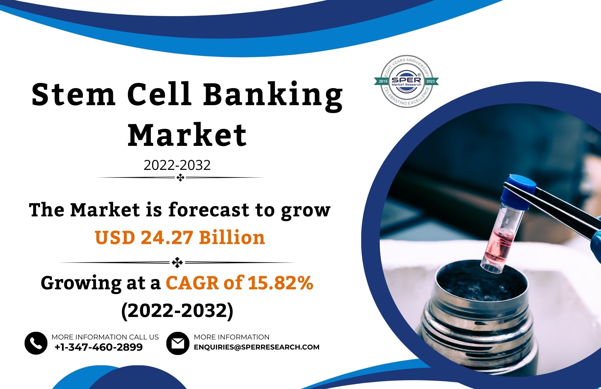 Stem Cell Banking Market Share, Growth and Outlook till 2033