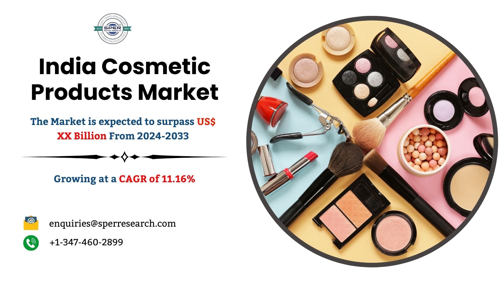 India Cosmetic Products Market Share, Trends, Revenue, Demand